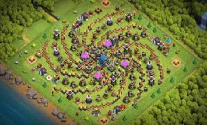 Make custom clash of clan base designs by Gamingking7100 | Fiverr