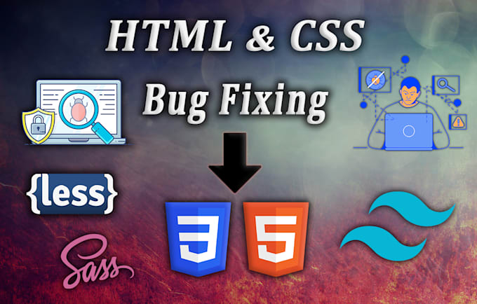 Fix Html Fix Css Fix Scss Fix Sass Fix Less Fix Tailwind Responsive Issue By