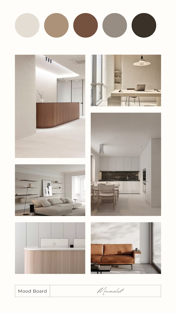 Design custom themed mood boards for your unique interiors by Maatherid ...