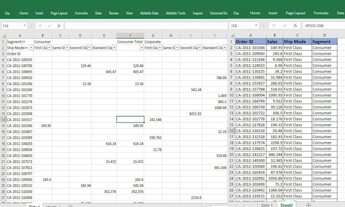 Do professional ms excel data cleaning and formatting, sorting by Versatiletitan | Fiverr