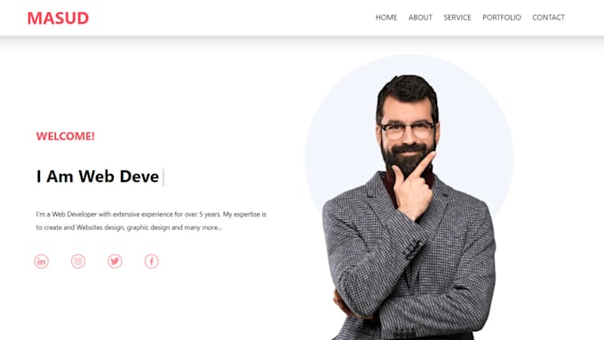 Convert your ui ux design to react js website by Ayoub_web3 | Fiverr