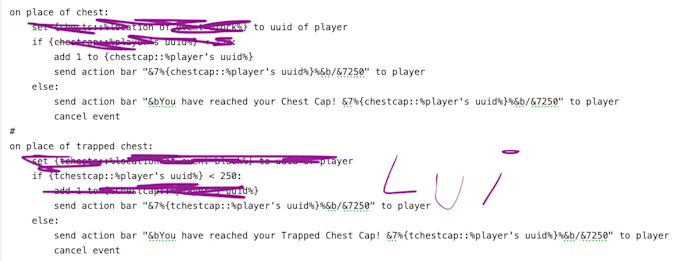 Code a minecraft script for your server by Magnebossen | Fiverr