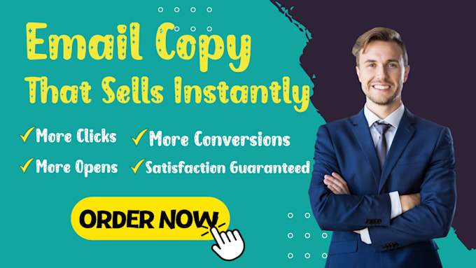Do persuasive sales email copywriting for your business by Aochannel | Fiverr