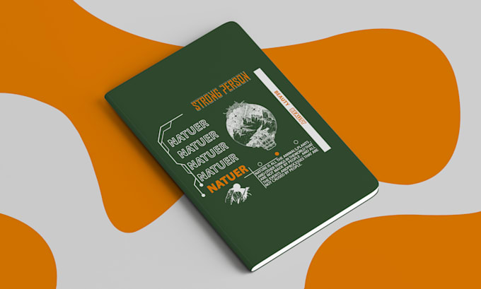 Design beautiful notebook cover by Hemashepo | Fiverr
