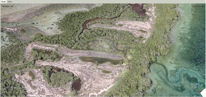 3d photogrammetry mesh model from lidar drone imagery data by L_kobik ...