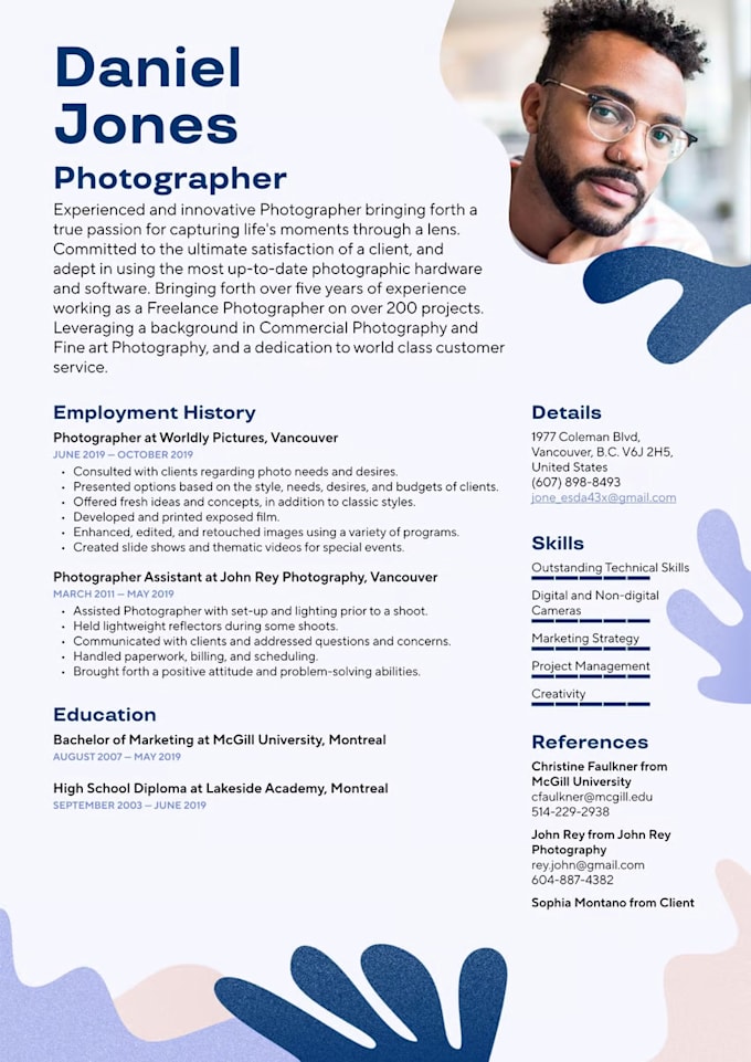Design best and eye catching resume by using microsoft word by ...
