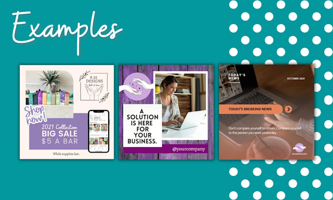 Create seven days worth of engaging graphics for your instagram profile ...