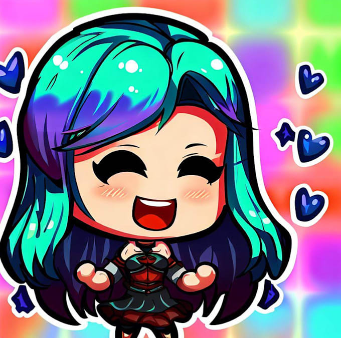 Create custom chibi character art by Birinocirin | Fiverr