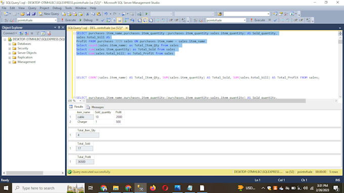 Design mysql databases queries, erds, tasks on mysql, postgres, oracle ...