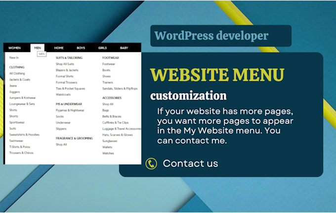 Create a responsive mega menu for the ecommerce website header by M_nisar | Fiverr