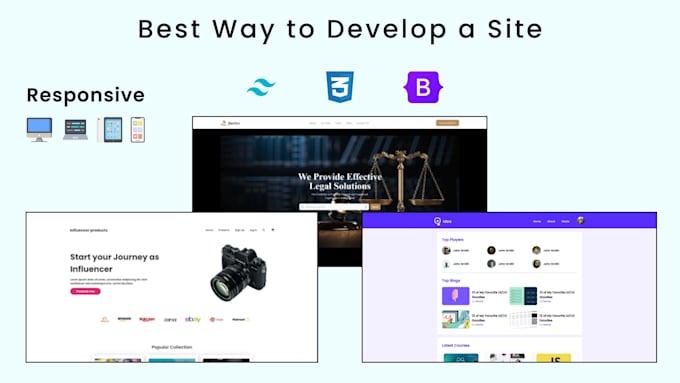 Create a website with html and css by Mamun_dev_ | Fiverr
