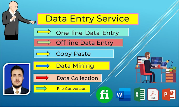 Do data entry, copy paste, file conversion by Shahabuddinbd01 | Fiverr