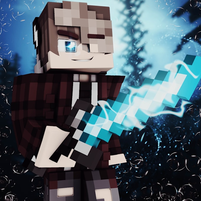 Make a minecraft skin render in 24 hours by Gringfx | Fiverr