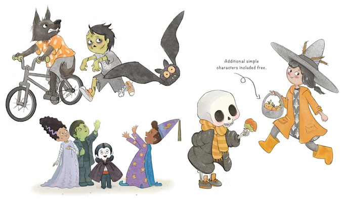 Create a custom character design by Sheridan_design | Fiverr