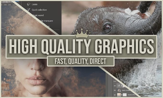 Create high quality graphics for you by Zachshnze | Fiverr