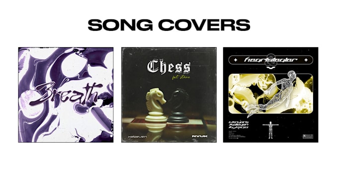 Make a professional album cover design by Xstevenwav | Fiverr