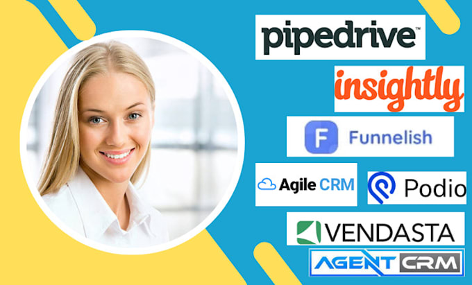 Setup pipedrive insightly agent crm podio globiflow funnelish agile crm vendasta by Sales ...