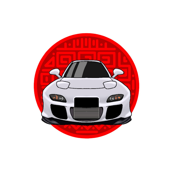 Draw chibi car 2d illustration of your dream car by Nadzeeramir | Fiverr