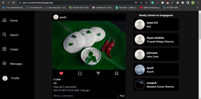 Build a full fledged mern stack web application for you by Manjeshdev ...