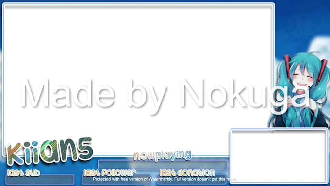 Design your osu twitch overlay by Nokuga | Fiverr