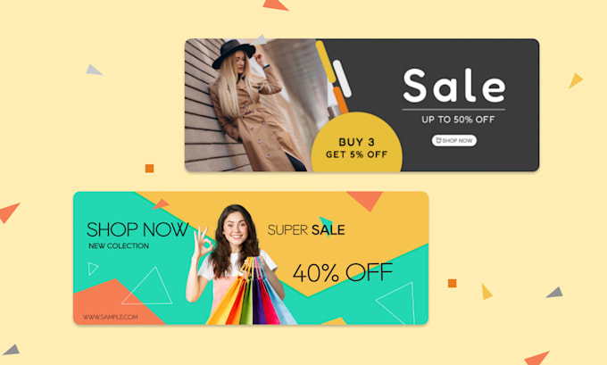 Design a professional web banner to showcase your product by Amina ...