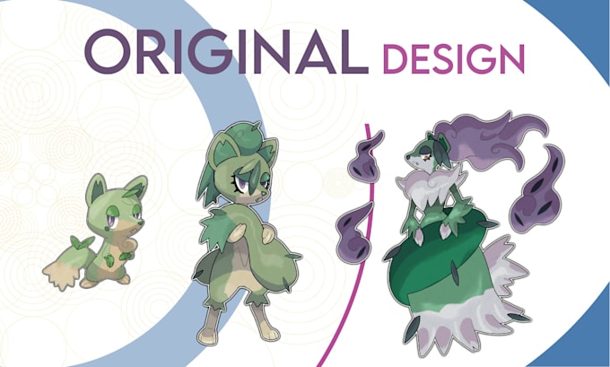 Draw fakemon for you by Thepanio | Fiverr