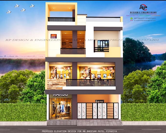 Help you in creating 2d and 3d architectural designs by Rpdesign1986 | Fiverr