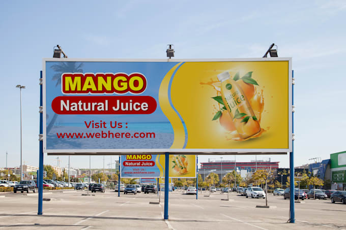 Design billboard, hoarding, street sign, lawn sign and yard sign by ...