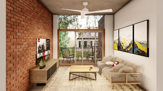 Create architectural 3d models and realistic renderings by Pi_jon | Fiverr