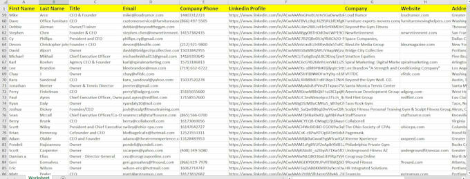 Do b2b lead generation, find email addresses and prospect list for businesses by Nomi1217 | Fiverr