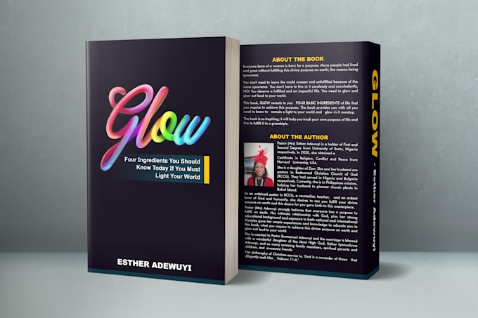 Create a very attractive and unique book cover for you by ...