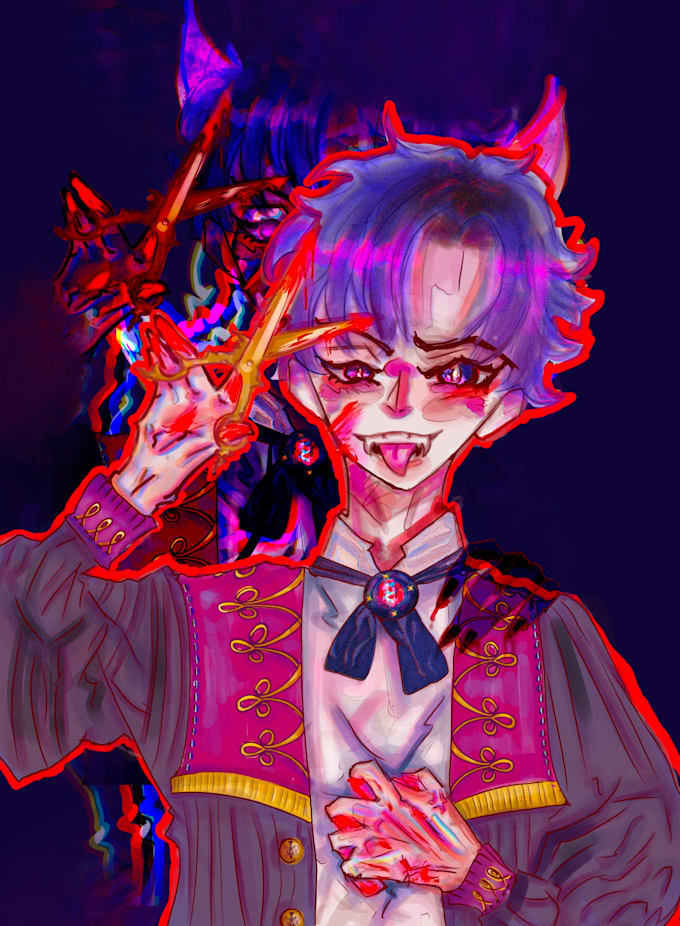 Draw vibrant art profiles, fan art, or concept characters by Zaraell ...