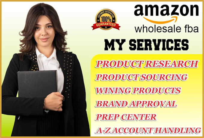 Be your amazon fba wholesale virtual assistant by Shahfaryal | Fiverr