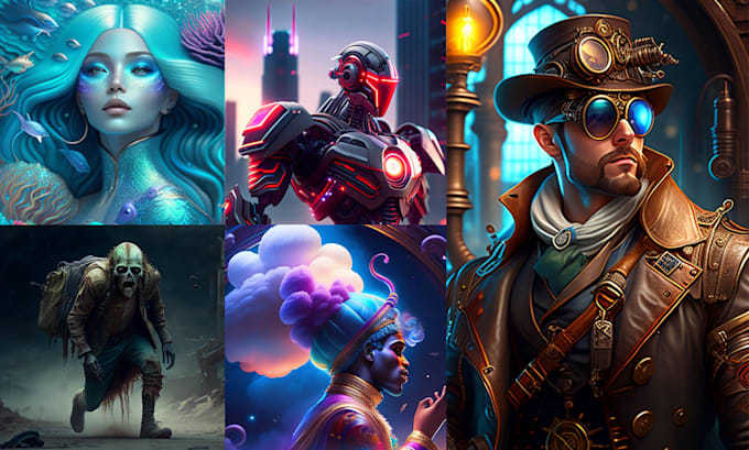 Create an custom ai character by Zodisell | Fiverr