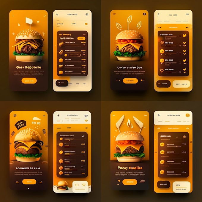 Make amazing ui design for app or web by Noumanbest1 | Fiverr