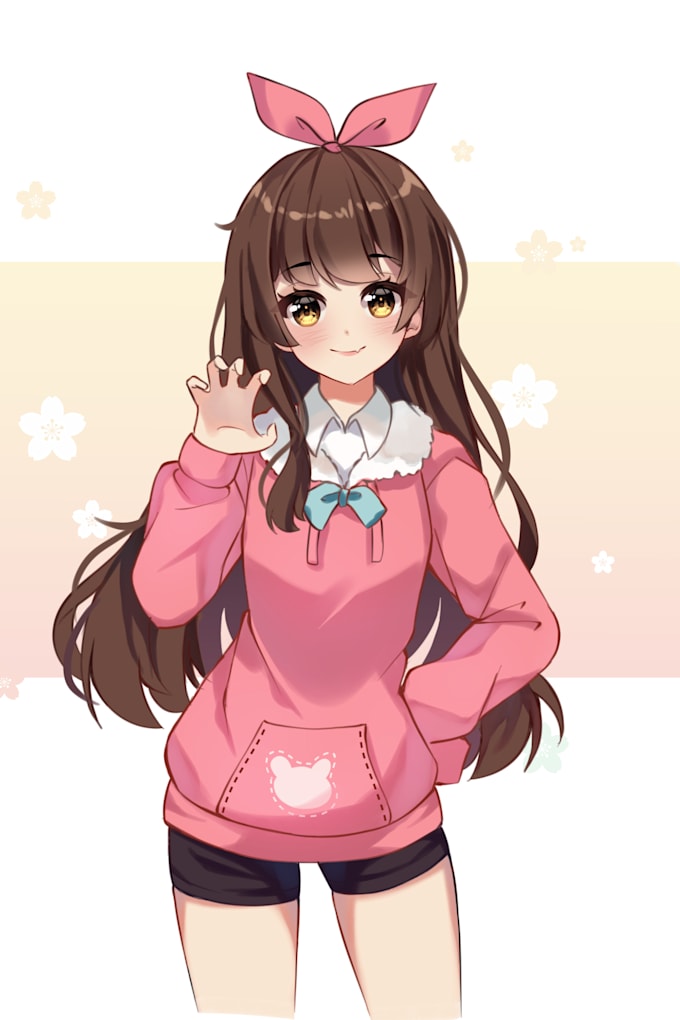 Simple anime style art by Lisanastrauss | Fiverr