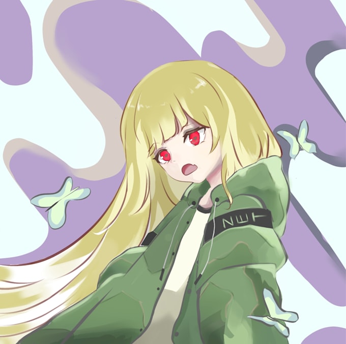 Create draw custom anime for you by Zeetthh | Fiverr