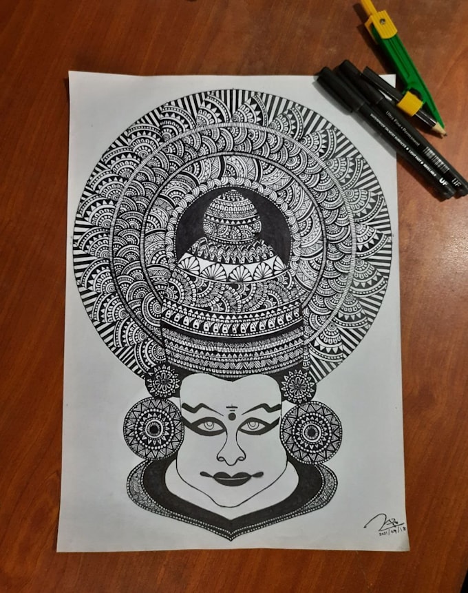 Create doodle art handcrafts fast by Arammadre | Fiverr