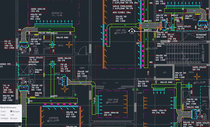 Design complete mep for a residential and commercial project by ...