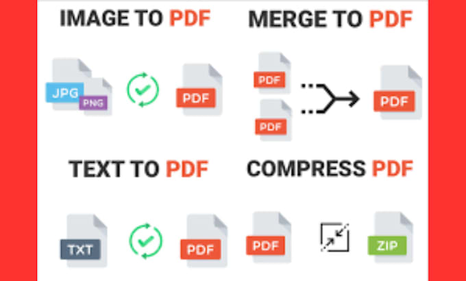 Have worked with all types of pdf conversions by Mkaulfan | Fiverr