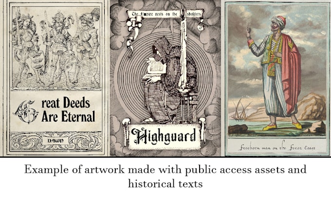 Create a medieval label or poster using photoshop by Angelr0se | Fiverr