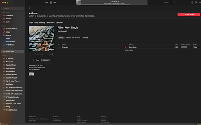Get your music streaming on all major platforms by Giefelton | Fiverr