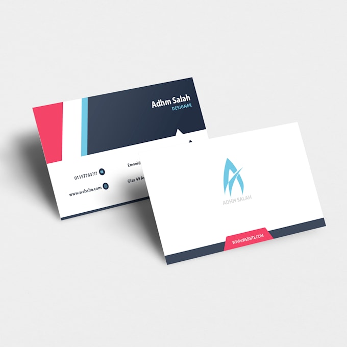 Make a professional business card design to represent your company by ...