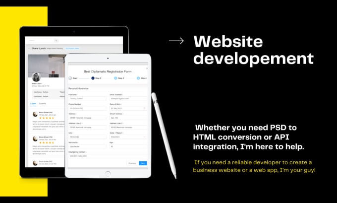 Build Web App Using Reactjs Javascript Nodejs Nextjs Html Css By Reactdevaamir Fiverr