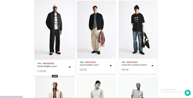 Create fully functional ecommerce website by Akakishelia2001 | Fiverr