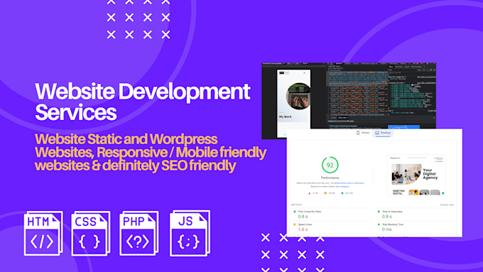 Beautiful company profile websites custom design seo optimization by ...
