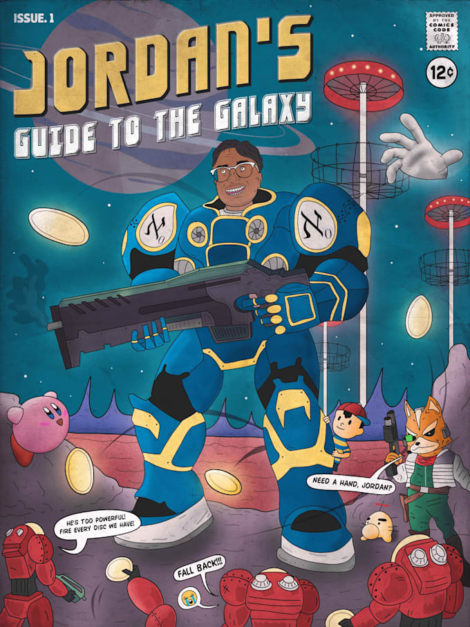 Make your comic book cover by Joshcoops | Fiverr