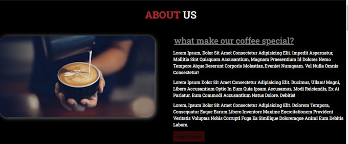 Create responsive eye catching websites home page by Queendetective ...