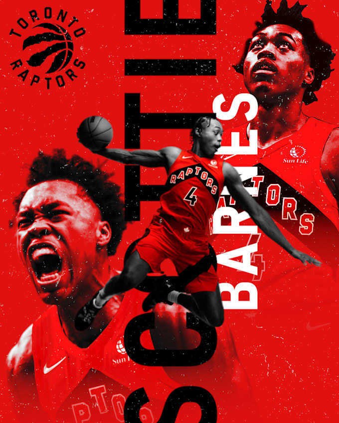 Design professional nba posters and personal athlete posters by ...