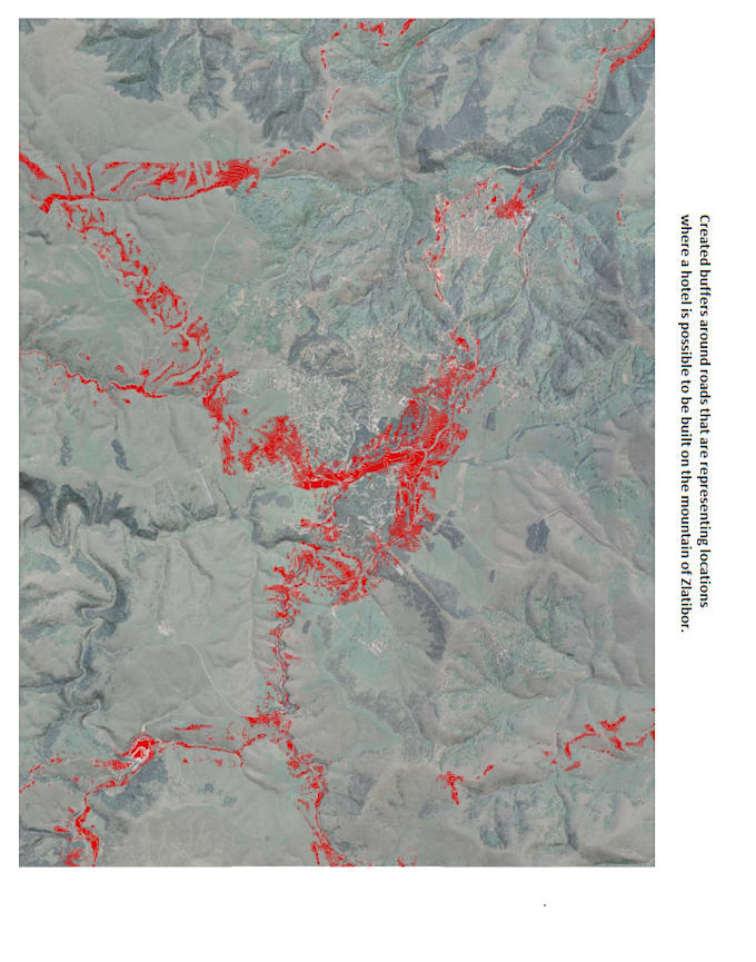 Gis analysis and map creation by Dimitrijejelen | Fiverr